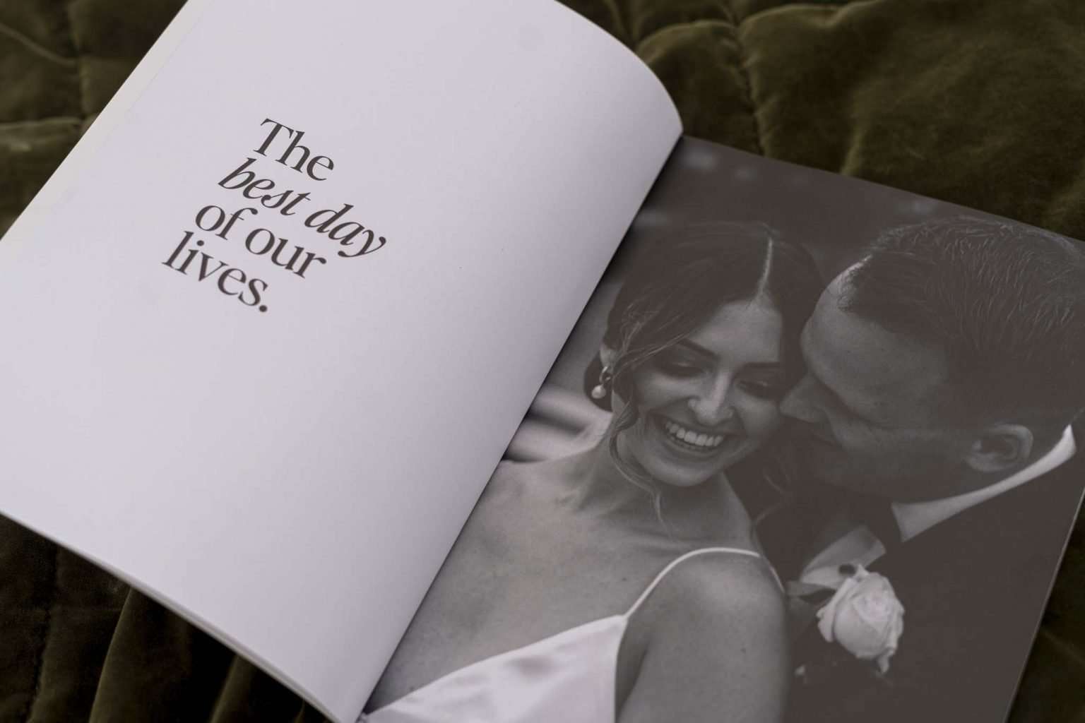 Wedding Magazines — Custom Designed With Your Wedding Photos