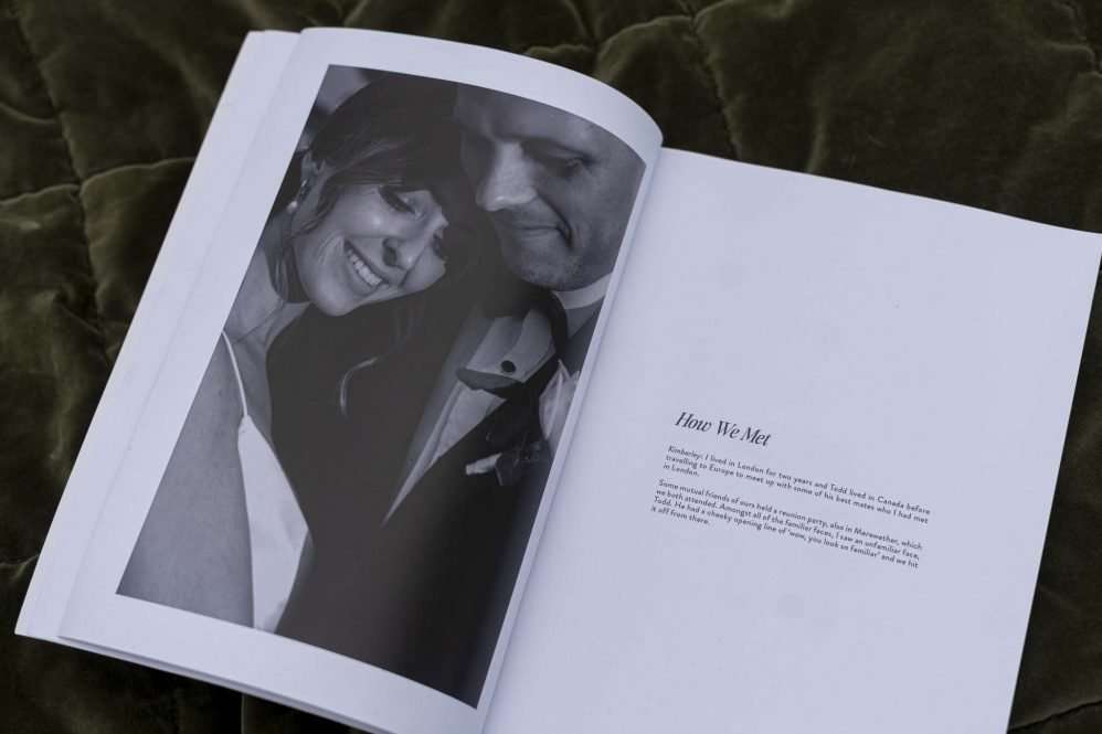 Wedding Magazines — Custom Designed With Your Wedding Photos