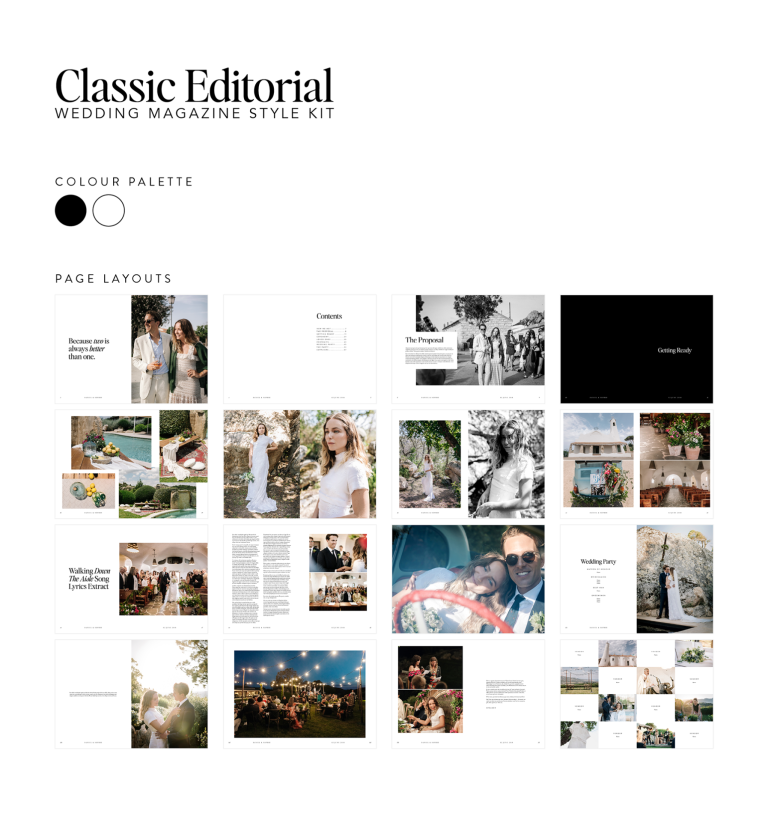 Wedding Magazines — Designed With Your Wedding Photos