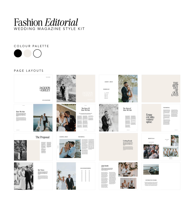 Wedding Magazines — Designed With Your Wedding Photos